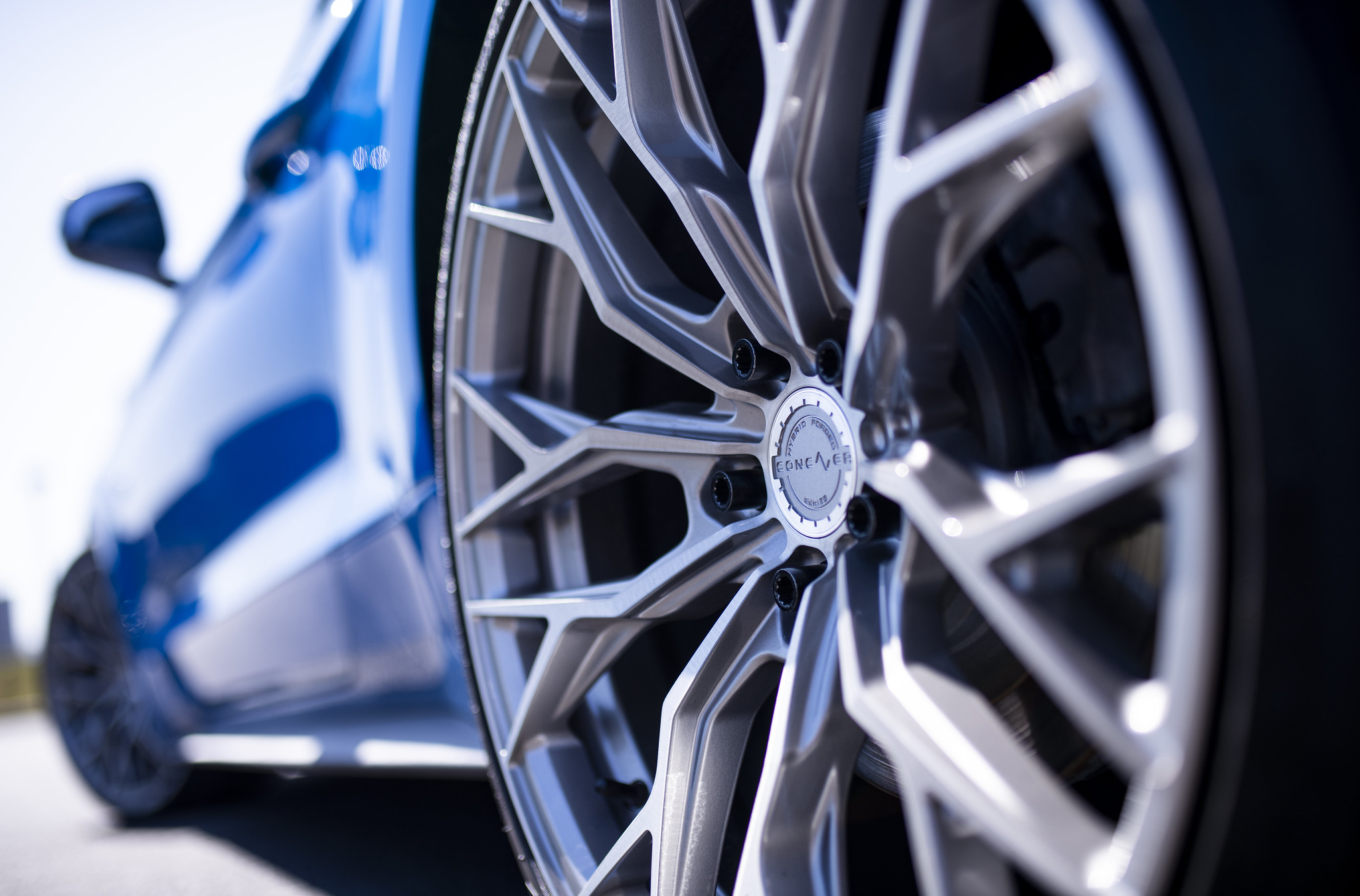 Ford Mustang Cabrio felgi Concaver Wheels CVR1 Brushed Titanium - Blog ...